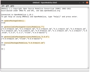 OpenModelica のインストールと動作テスト (Windows, Linux) | Finback